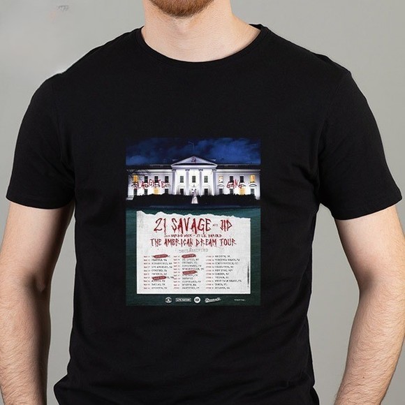 Gallidesigner | Shirts | 2 Savage The American Dream Tour 224 New ...